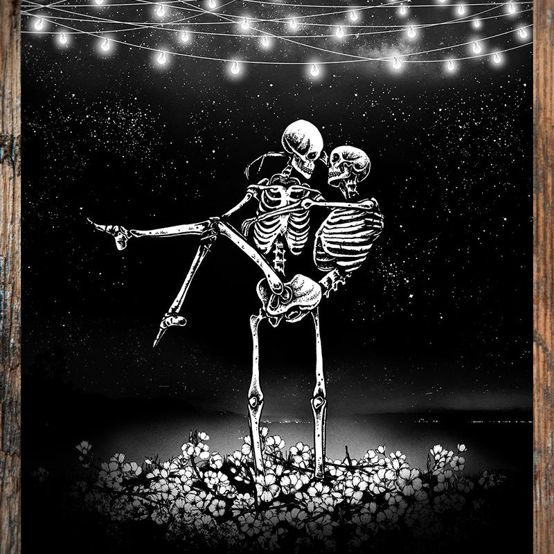 Skeleton Lovers Art - Etsy