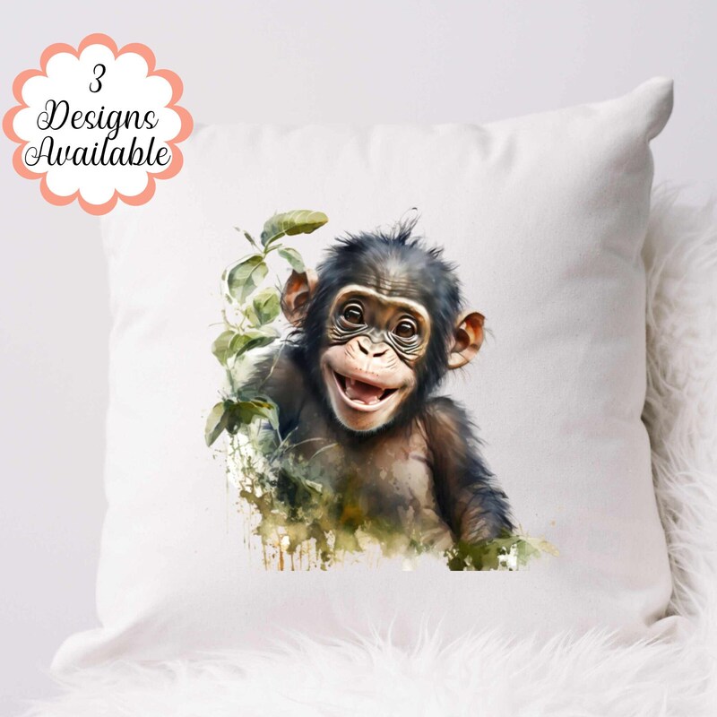 Cheeky Monkey Pillow - Etsy