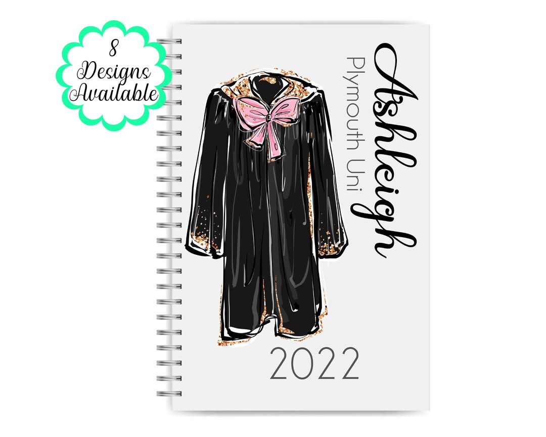 A5/A4 Personalised Graduation Notebook, Gift for Graduate, Graduation ...