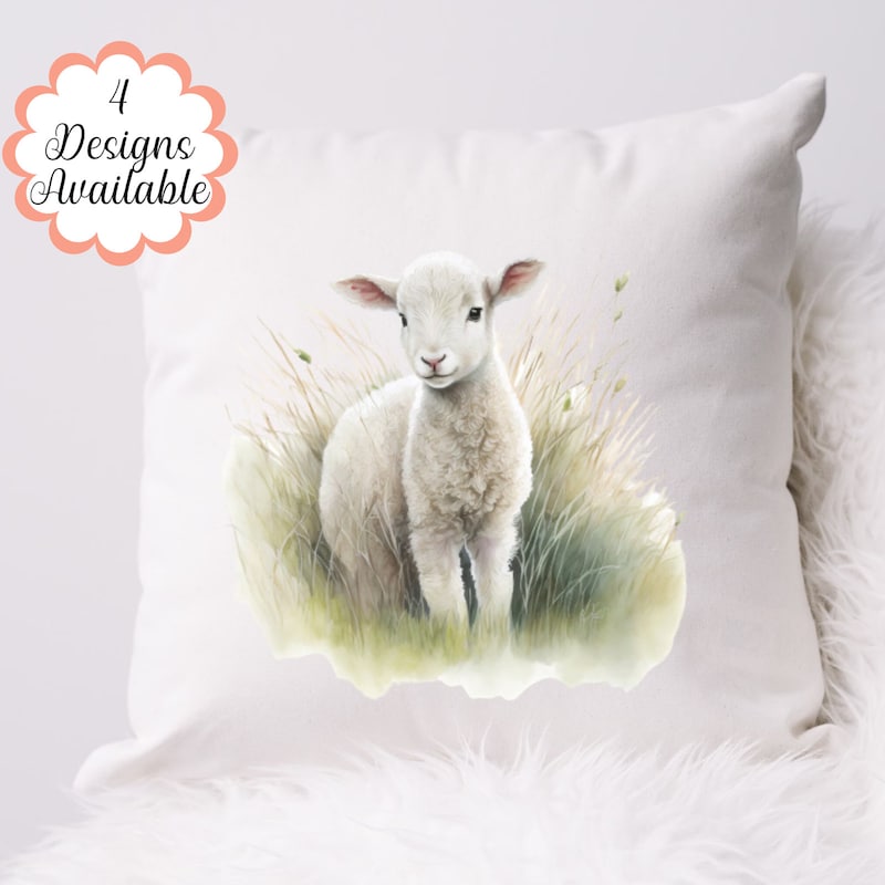 Lamb Pillow - Etsy
