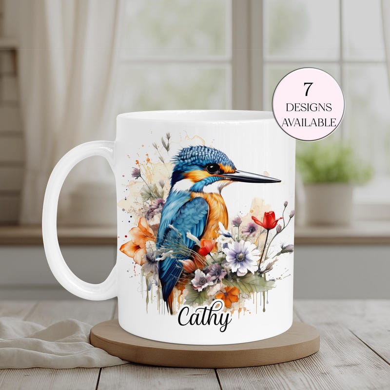 Watercolor Nature Mugs - Etsy UK