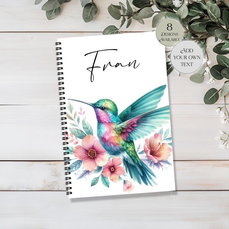 Notebook Hummingbird - Etsy UK