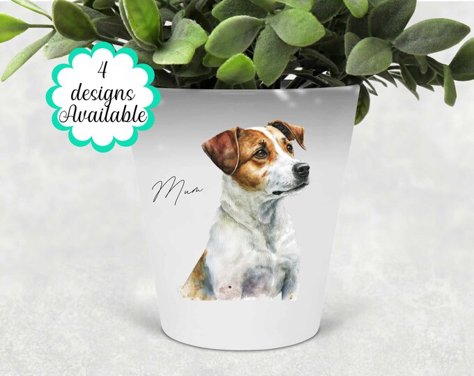 Jack Russell Terrier Planter, DIY Kit or Complete, Made in MICHIGAN Not ...