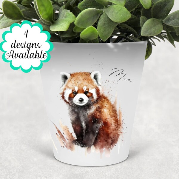 Red Panda Watercolor - Etsy