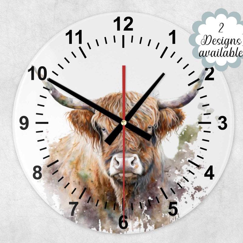 Cow Clock - Etsy