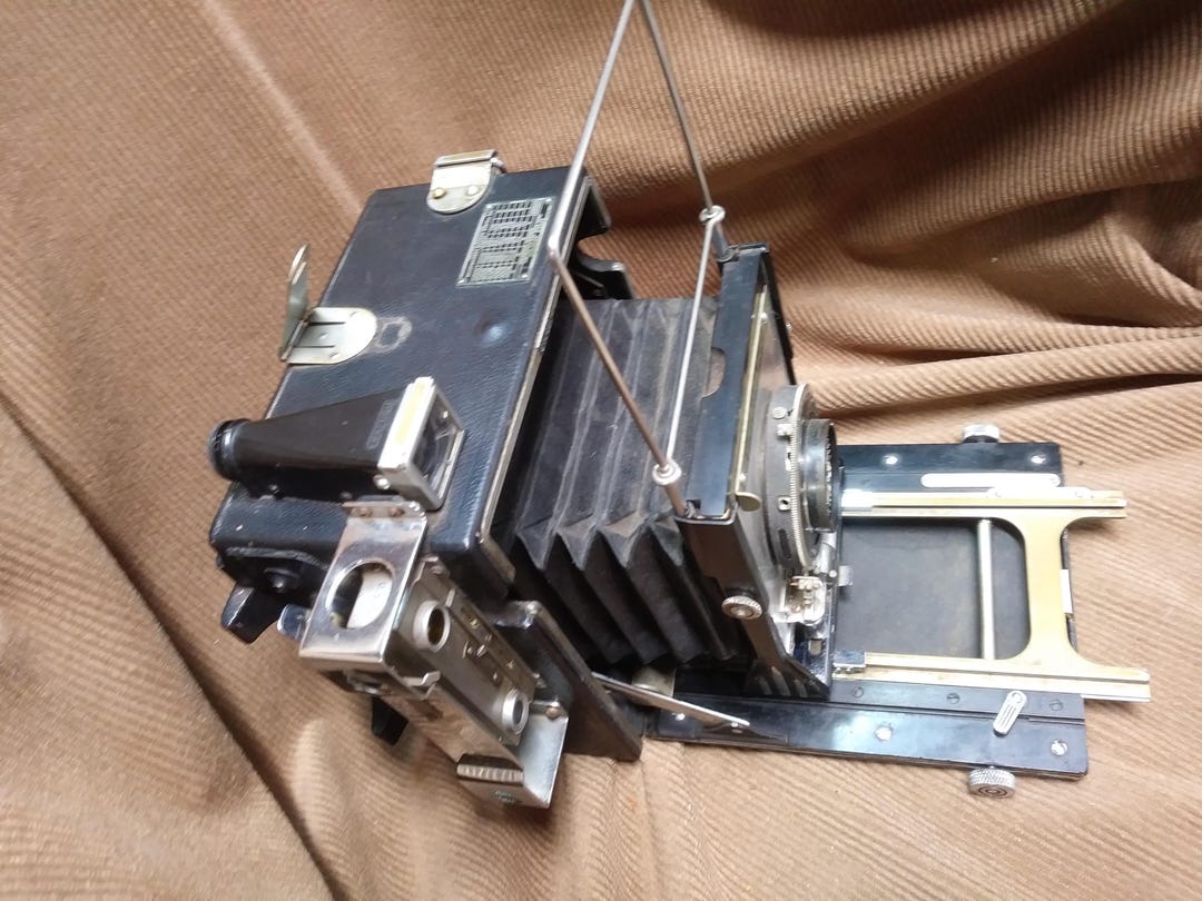 Vintage Graflex Speed Graphic Anniversary Model 4 X 5 Large Format ...