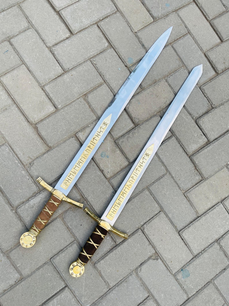 Custom Handmade Merlin Excalibar Knight Templar Sword, Collectible ...