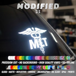 Custom MLT Decal | Medical Laboratory Technician Sticker | 55+ Colors ...