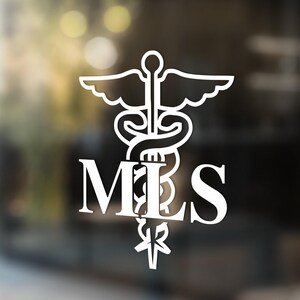 Custom MLT Decal | Medical Laboratory Technician Sticker | 55+ Colors ...