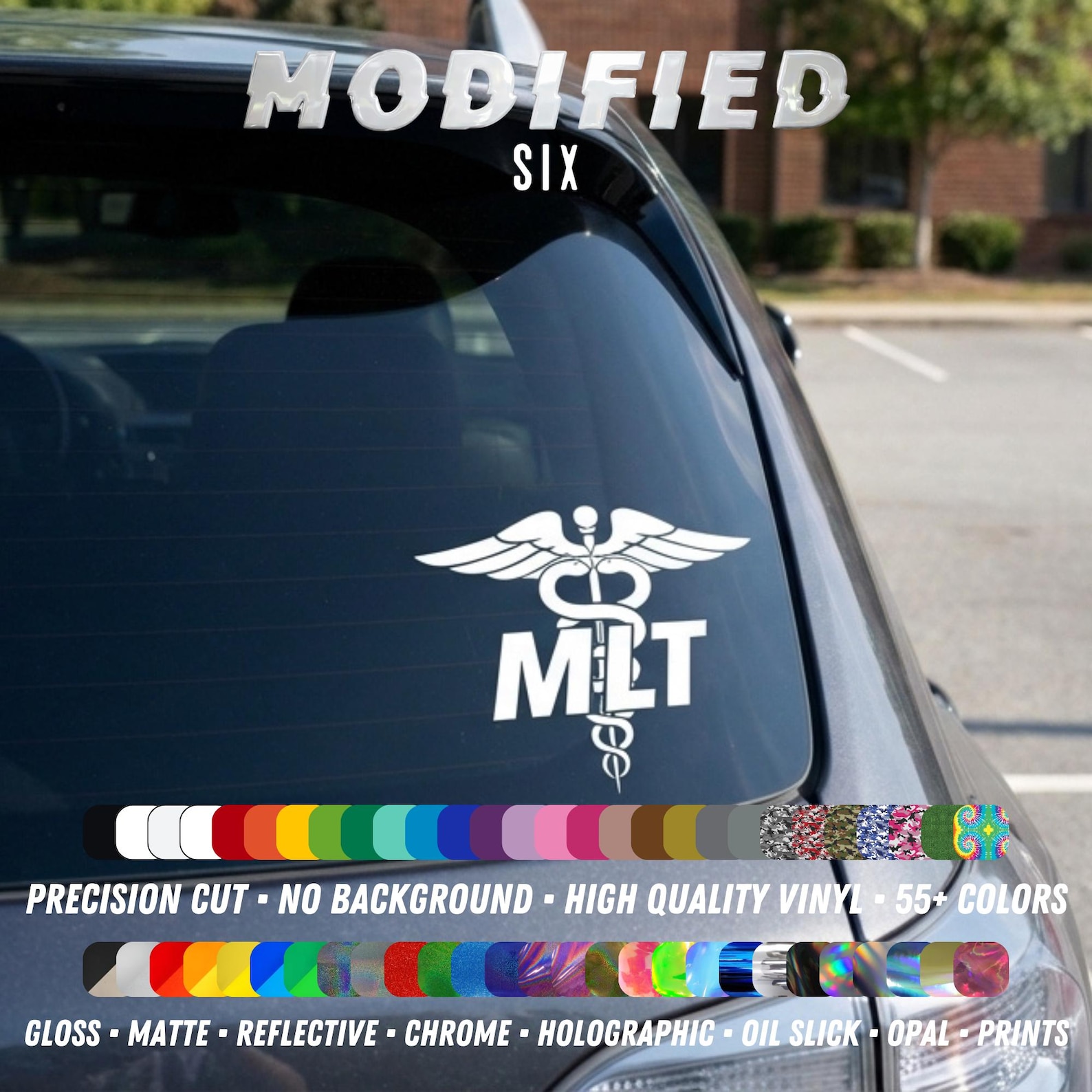 Custom MLT Decal | Medical Laboratory Technician Sticker | 55+ Colors ...