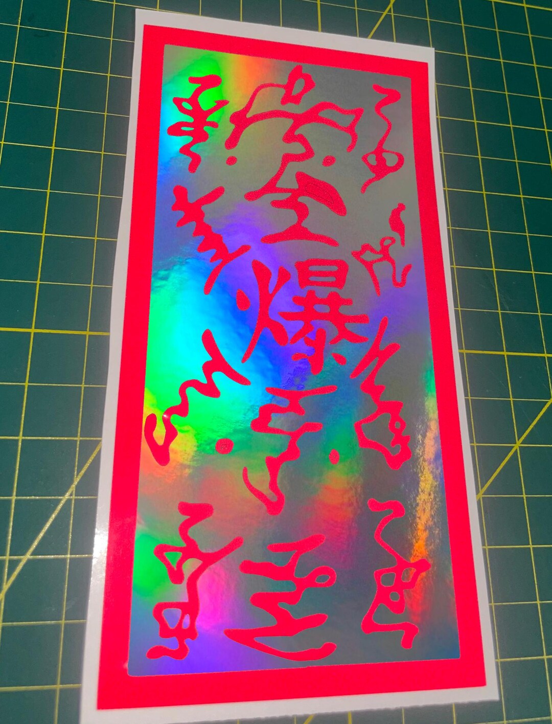 Anime Explosive Tags Paperbomb STYLE 3 (with COLORED BACKGROUND Option ...