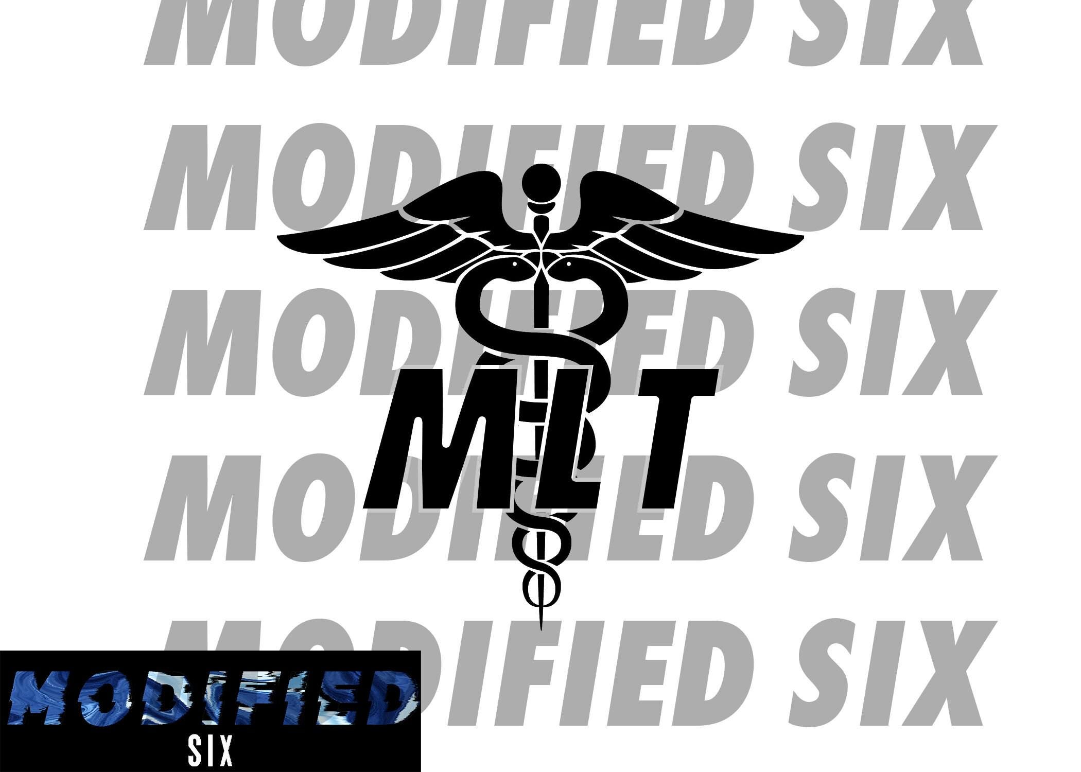 Custom MLT Decal | Medical Laboratory Technician Sticker | 55+ Colors ...