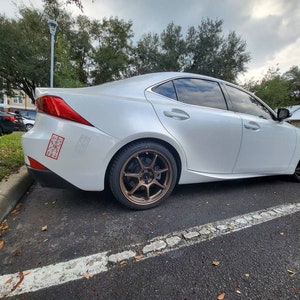 Reflective Anime Explosive Tags Paperbomb Decals Style 1 - Etsy