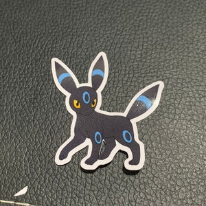 Shiny Umbreon Pokemon Vinyl Sticker Gen I 100% Waterproof | Etsy