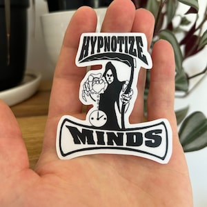 Hypnotize Minds Vinyl Sticker (100% Waterproof) - Etsy
