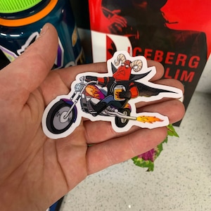 The Super Devil (family Guy) Vinyl Sticker (100% Waterproof) - Etsy