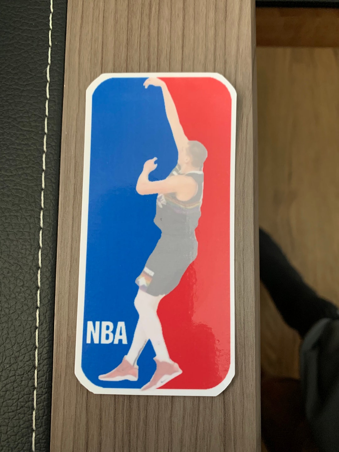 Nikola Jokic NBA Inspired Logo Waterproof Sticker - Etsy