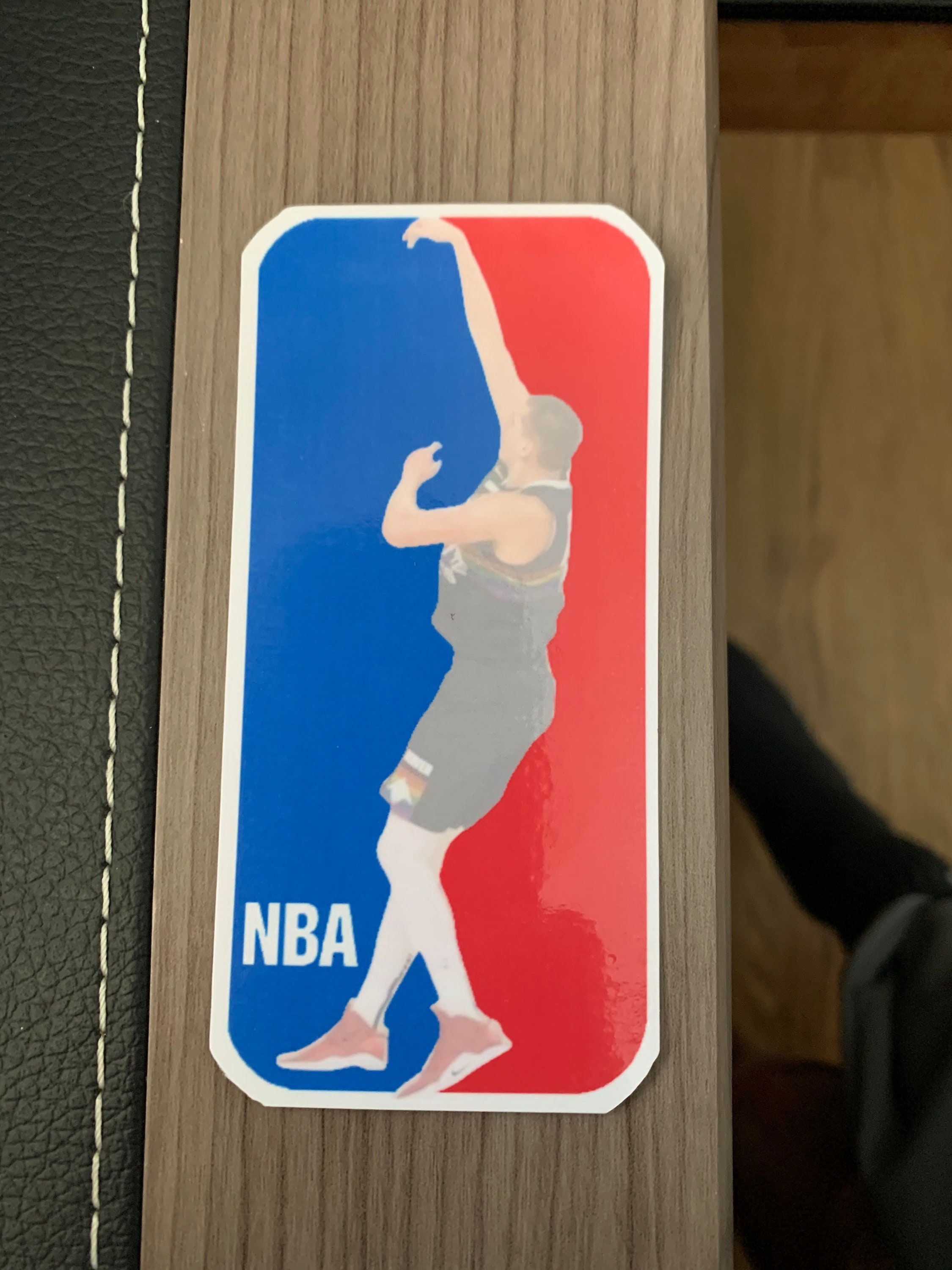 Nikola Jokic NBA Inspired Logo Waterproof Sticker | Etsy