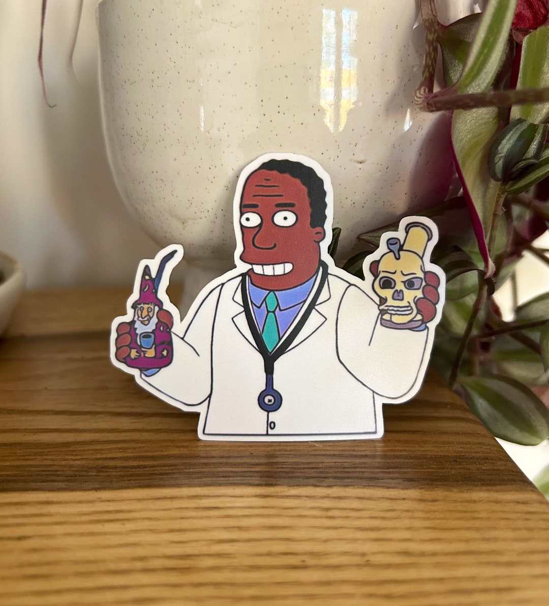 Bong Dr. Hibbert Vinyl Meme Sticker (100% Waterproof) - Etsy