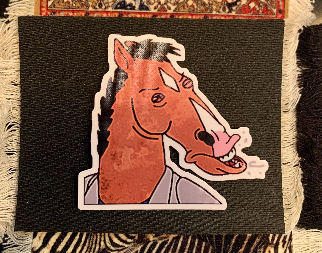 Bojack Horseman Sneezing Vinyl Sticker (that Guy From Horsin’ Around ...