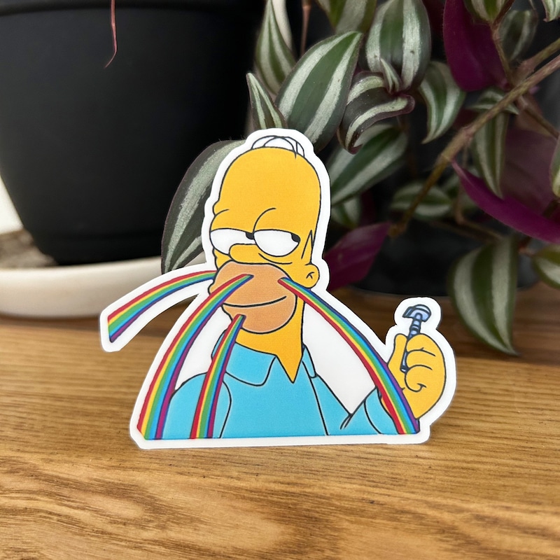 The Simpsons Weed - Etsy