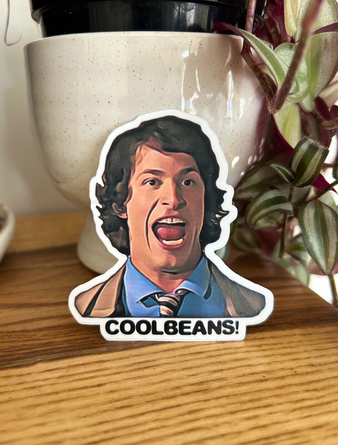 Hot Rod “coolbeans” Vinyl Meme Sticker (100% Waterproof) - Etsy