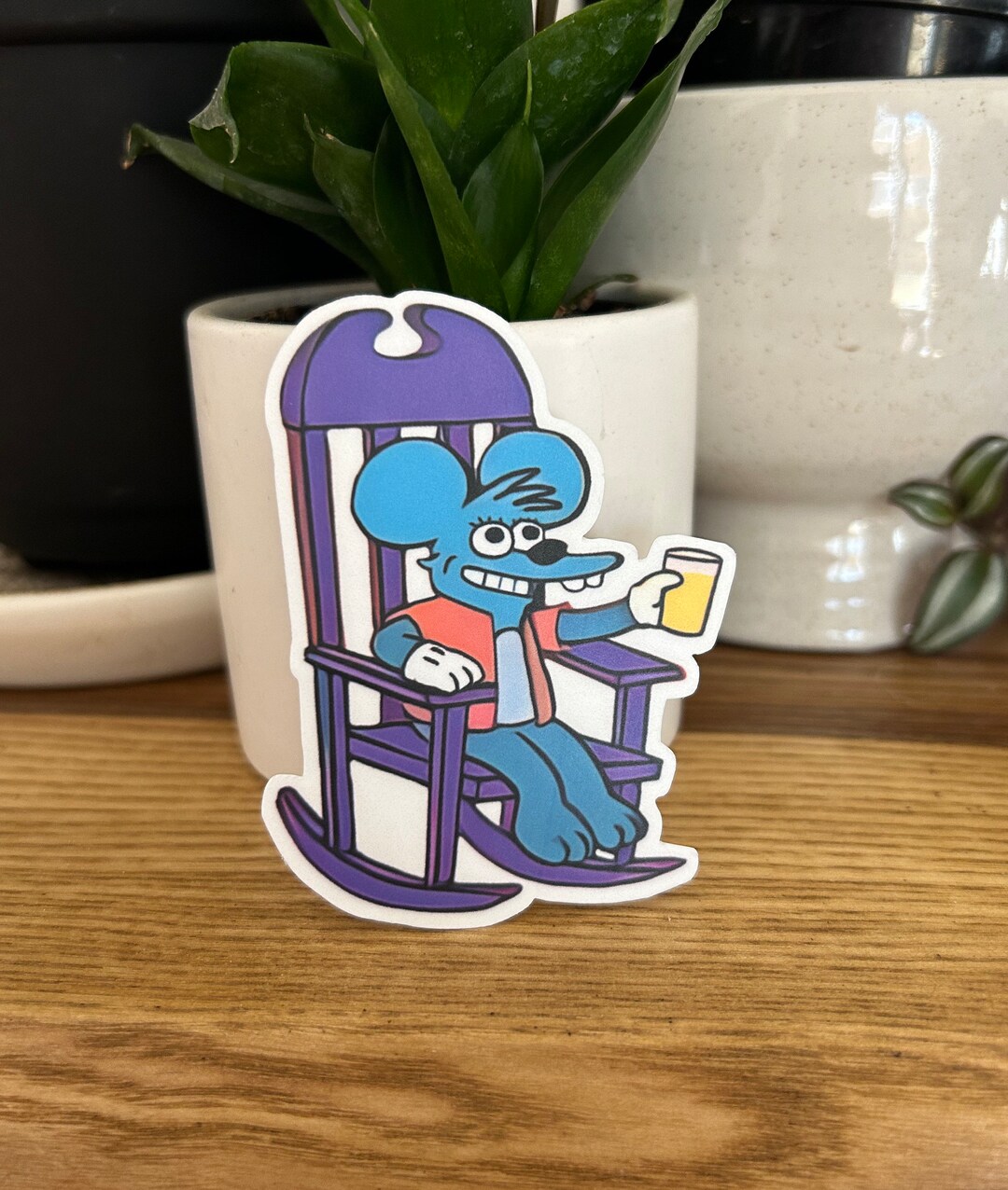 You’re My Best Friend! - Itchy and Scratchy Show Meme Vinyl Sticker ...
