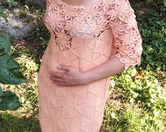 Openwork Dress - Etsy