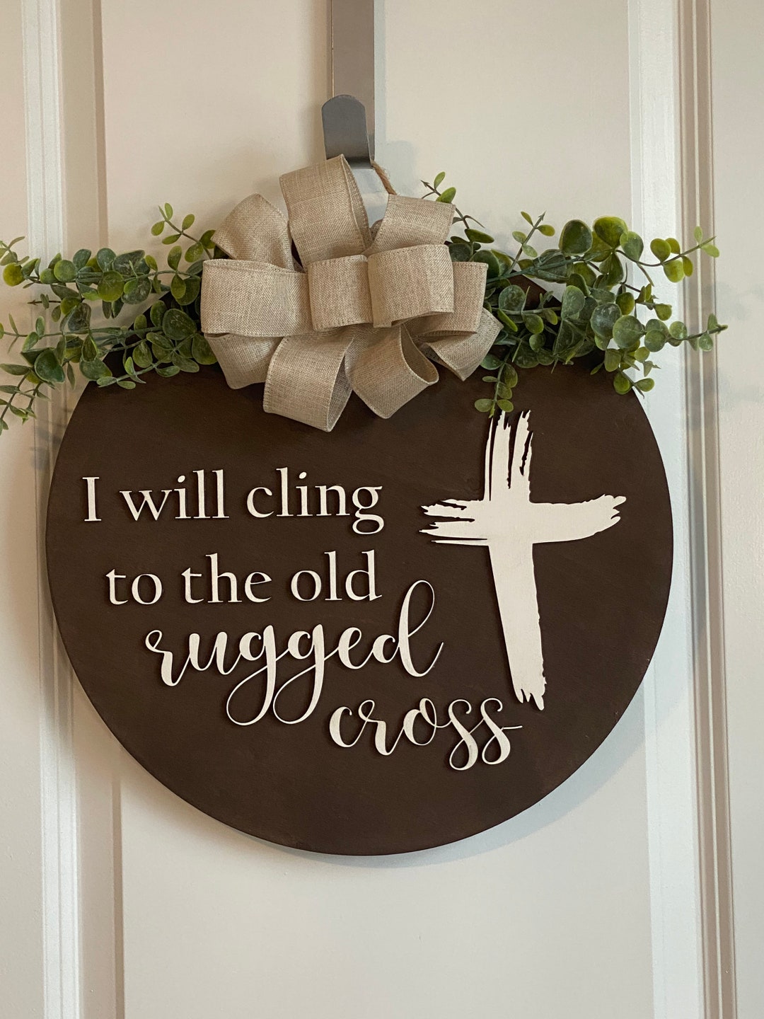 Religious Door Hangers Christian Sign Year Round Decor - Etsy