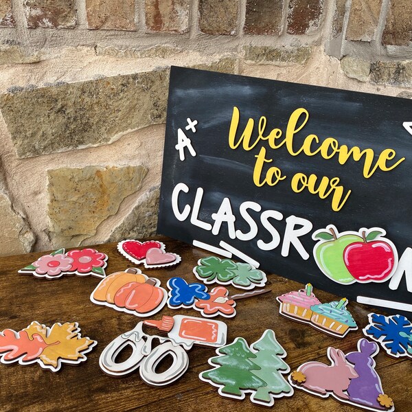Classroom Welcome Sign - Etsy