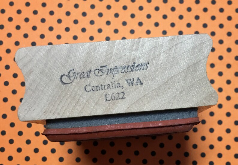 HALLOWEEN Rubber Stamp. GREAT IMPRESSIONS. Vicky Schreiner Designs E622 ...