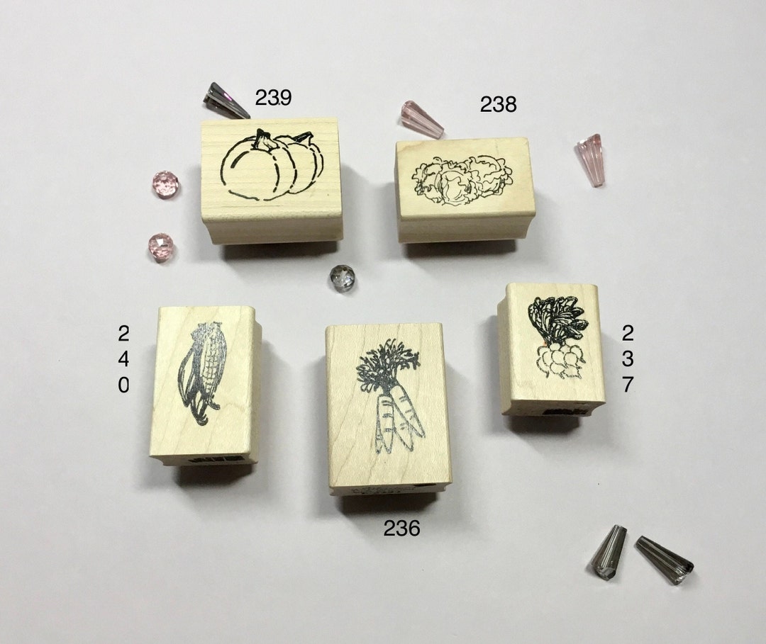 ART IMPRESSIONS Choose One "vegetables", Turnips, Lettuce, Pumpkins ...