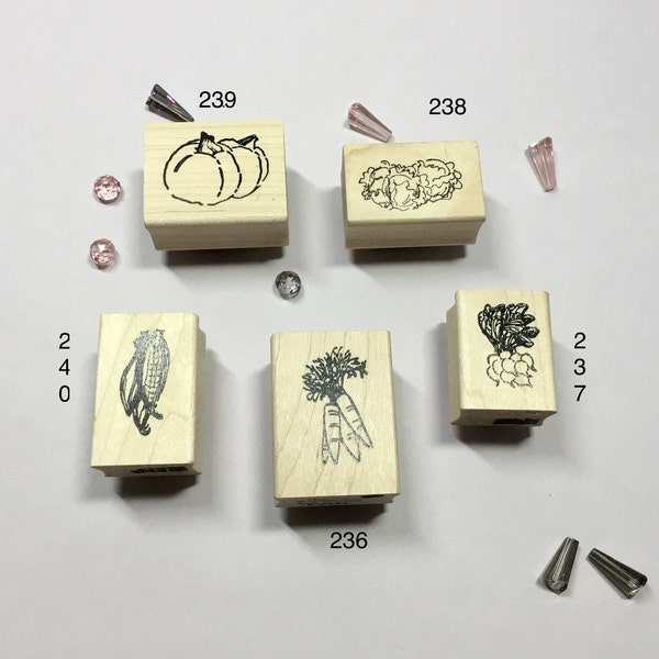 Vegetable Stamp - Etsy