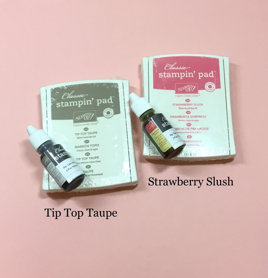 STAMPIN'UP! Classic Ink Pads With Ink Refills Unopened Retired Colors ...