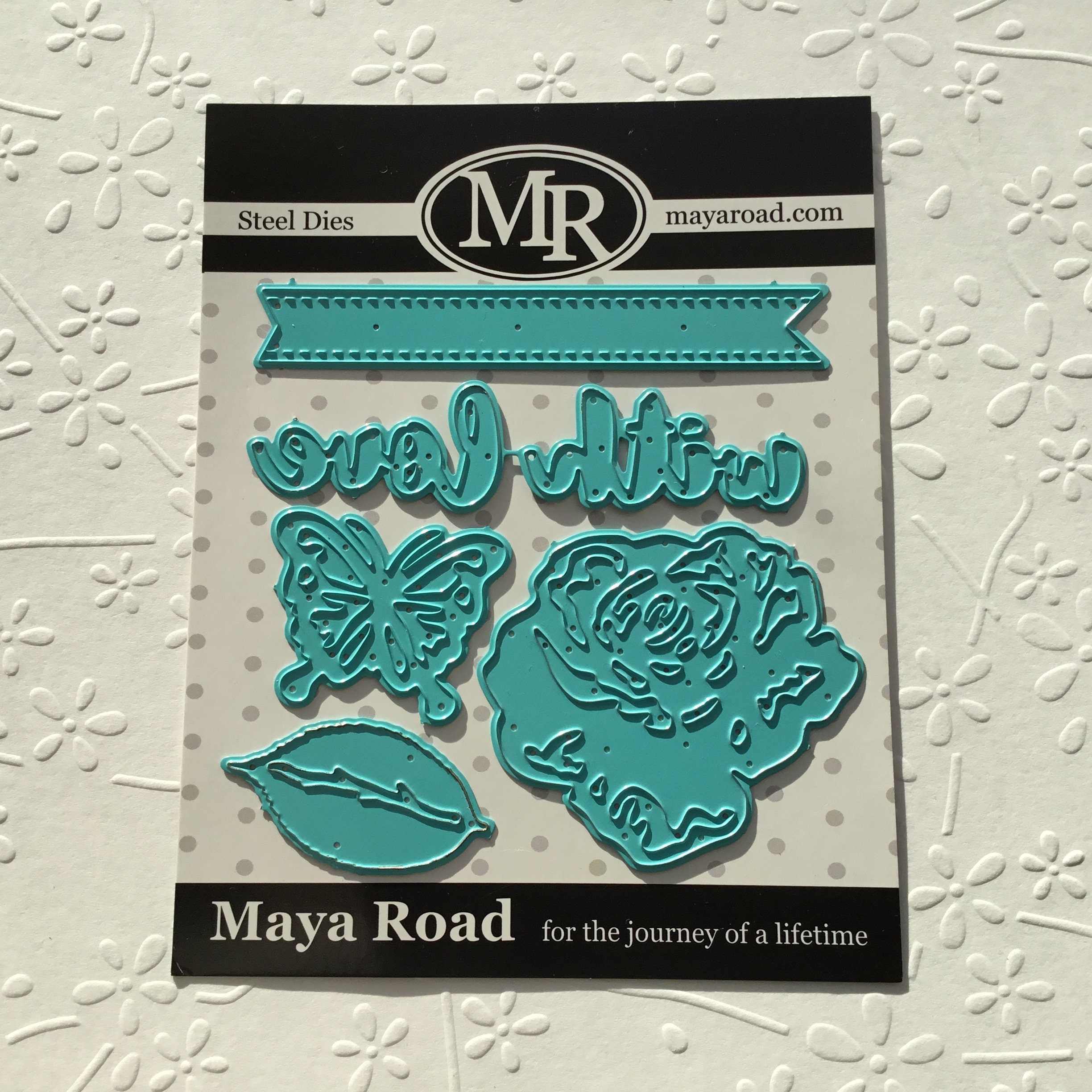 MAYA ROAD Steel Dies Set. "with Love Nature Die Bundle" DIE3382 - Etsy