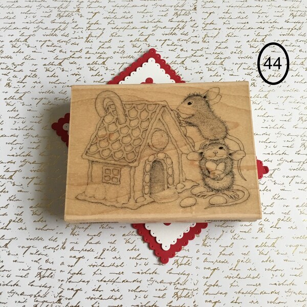 Mouse Rubber Stamp - Etsy