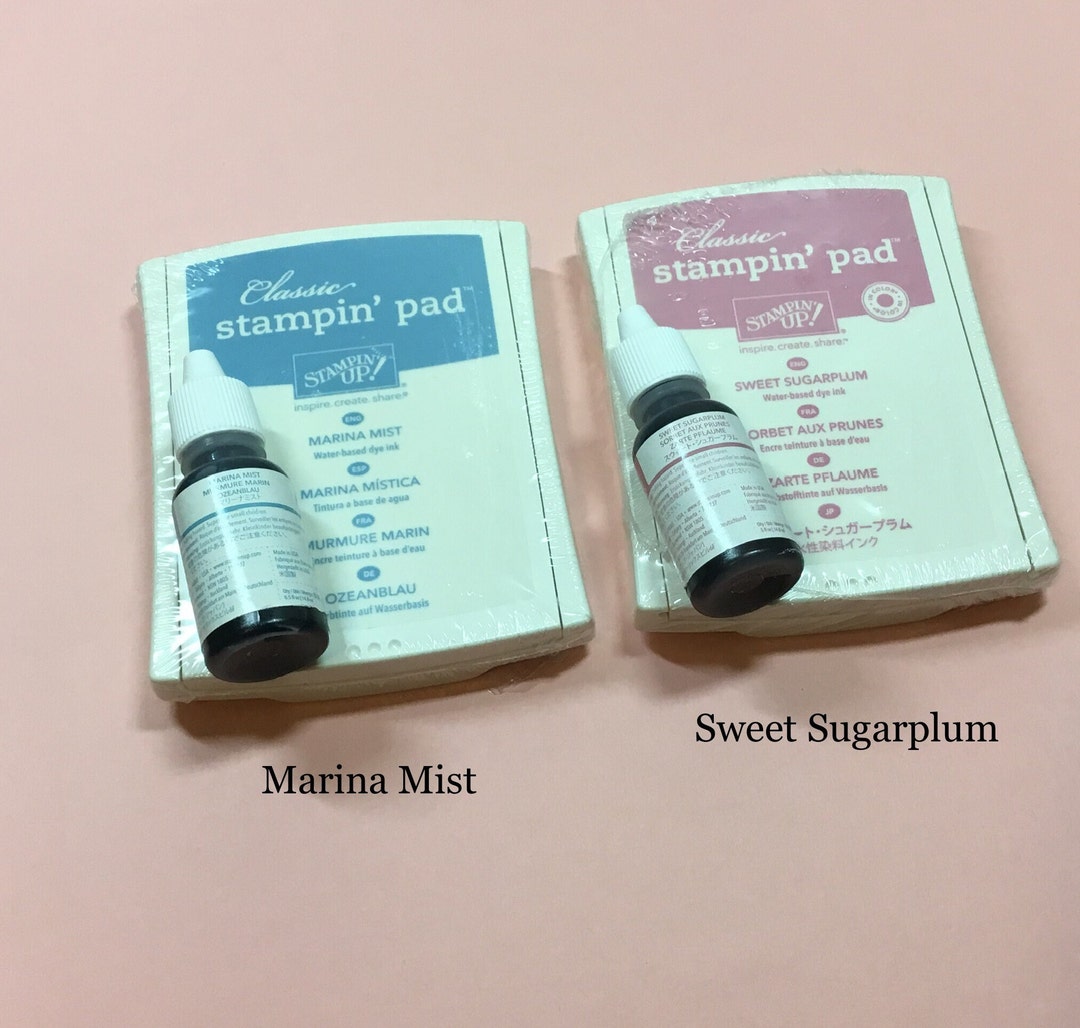 STAMPIN'UP! Classic Ink Pads With Ink Refills Unopened Retired Colors ...