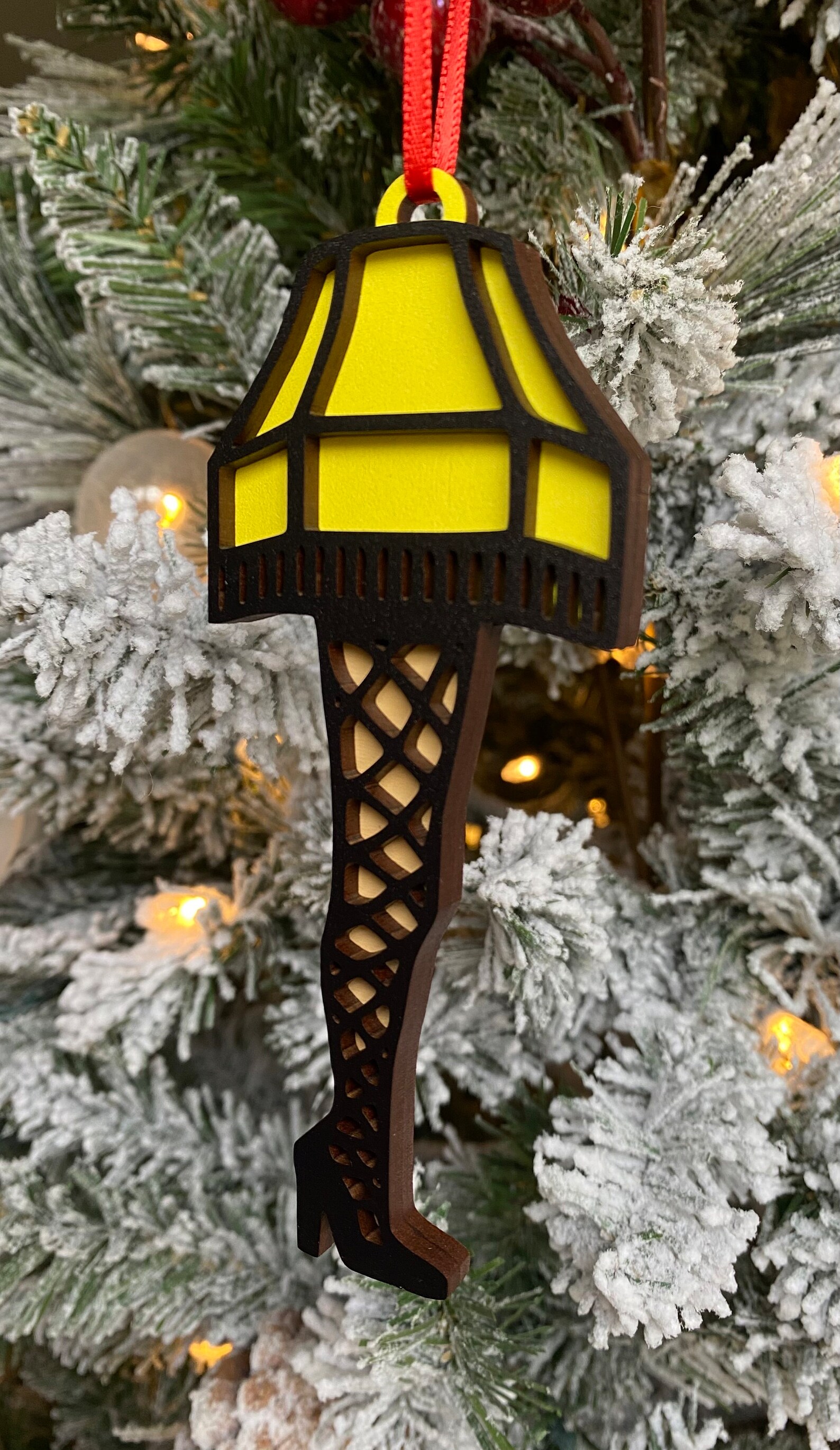 Leg Lamp Ornament, Christmas Story, Cleveland Ohio, You'll Shoot Your ...