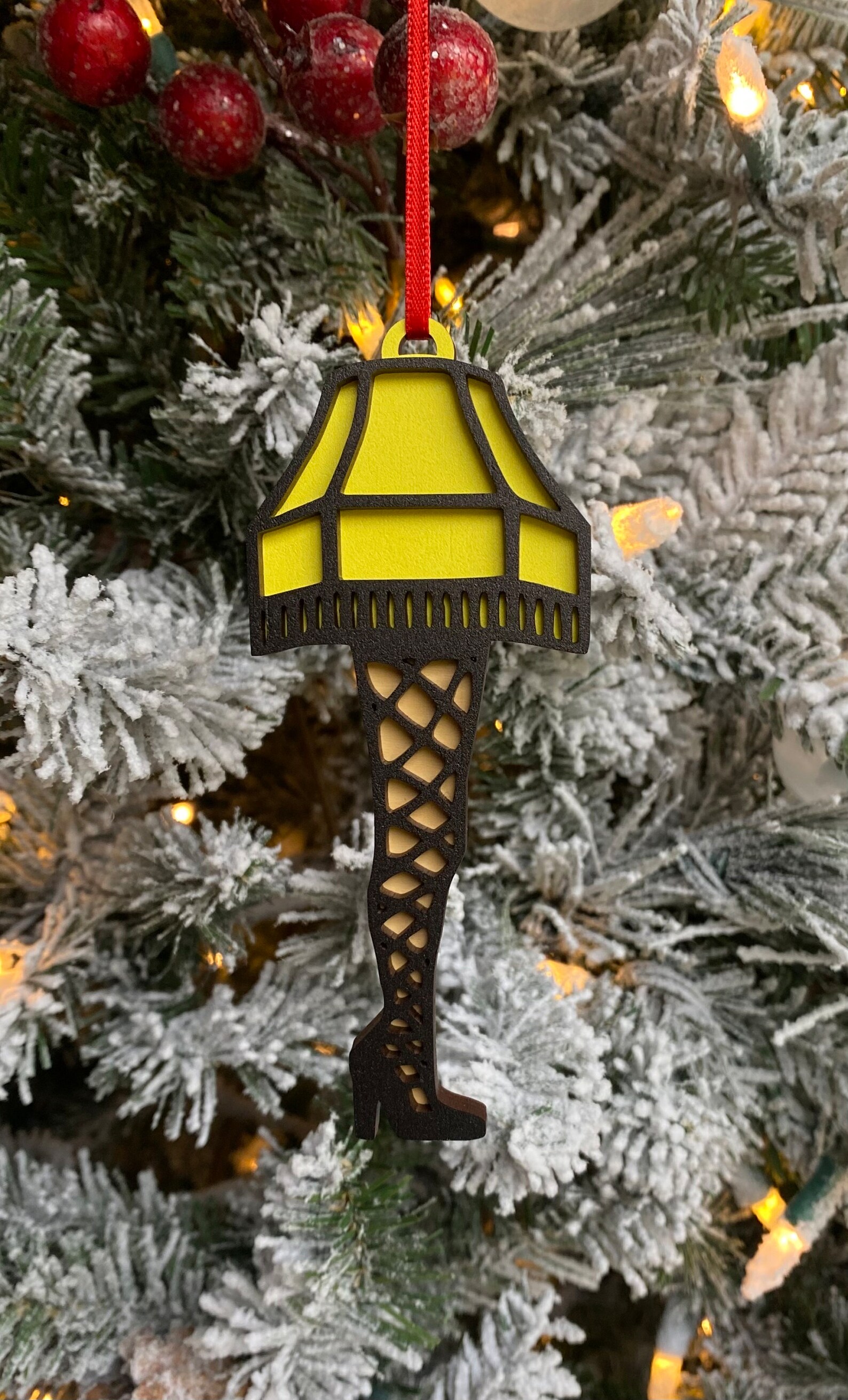 Leg Lamp Ornament, Christmas Story, Cleveland Ohio, You'll Shoot Your ...
