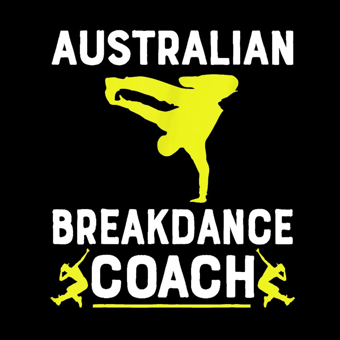 Australian Breakdancer Costume Coach Break Dancer Matching Png, Digital ...