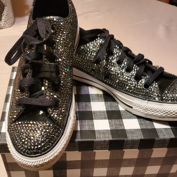 Embellished Converse - Etsy