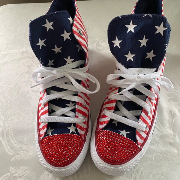 Bling Converse - Etsy