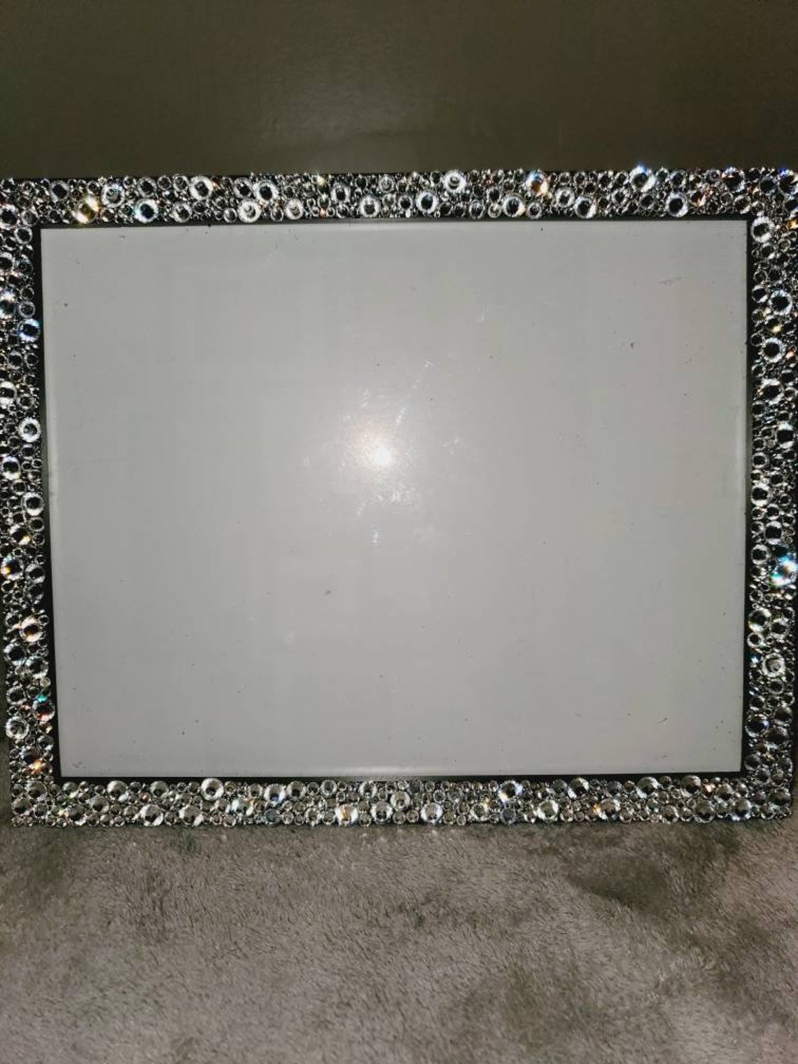 Rhinestone embellished picture frame | Etsy