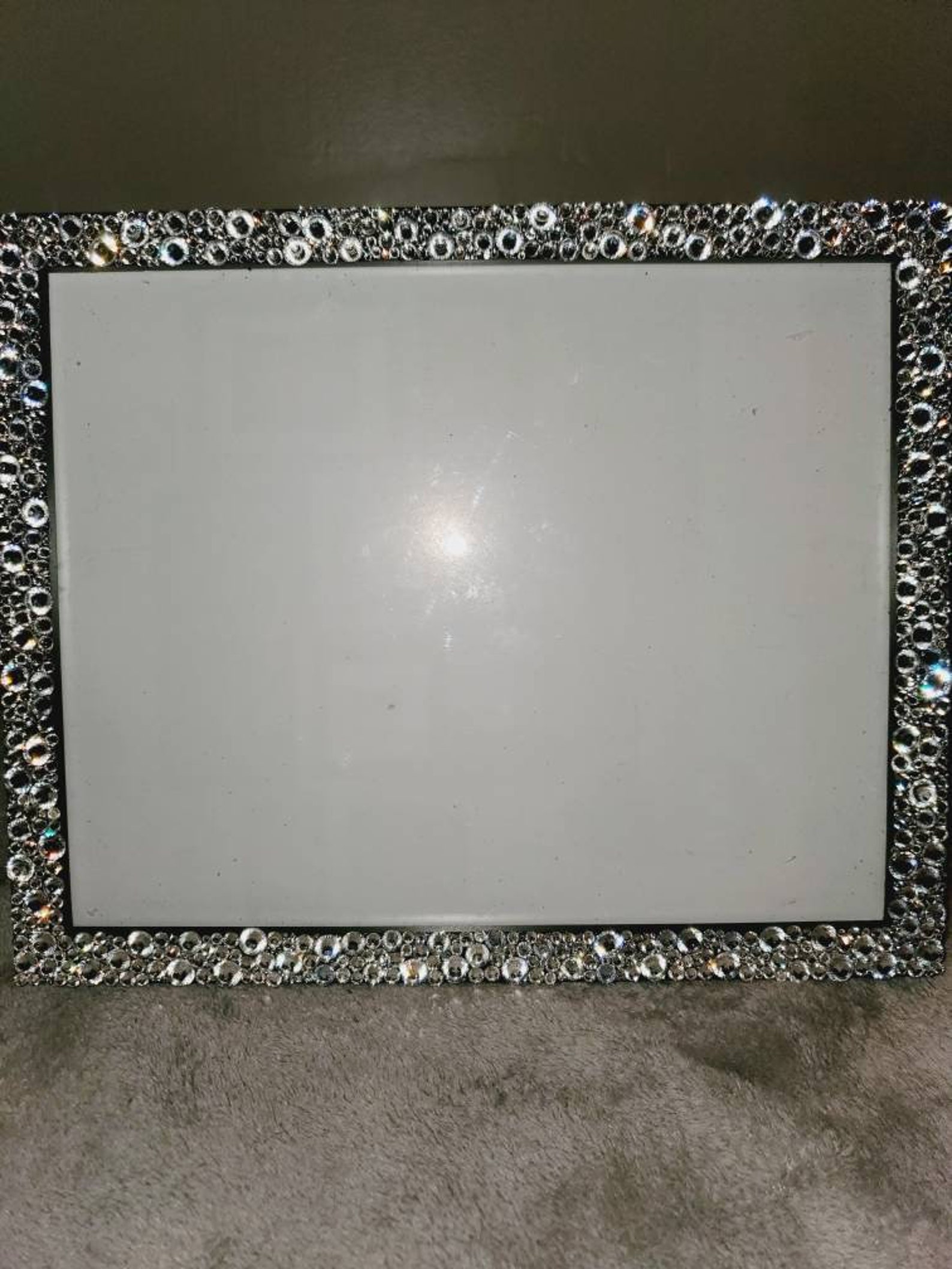 Rhinestone embellished picture frame | Etsy