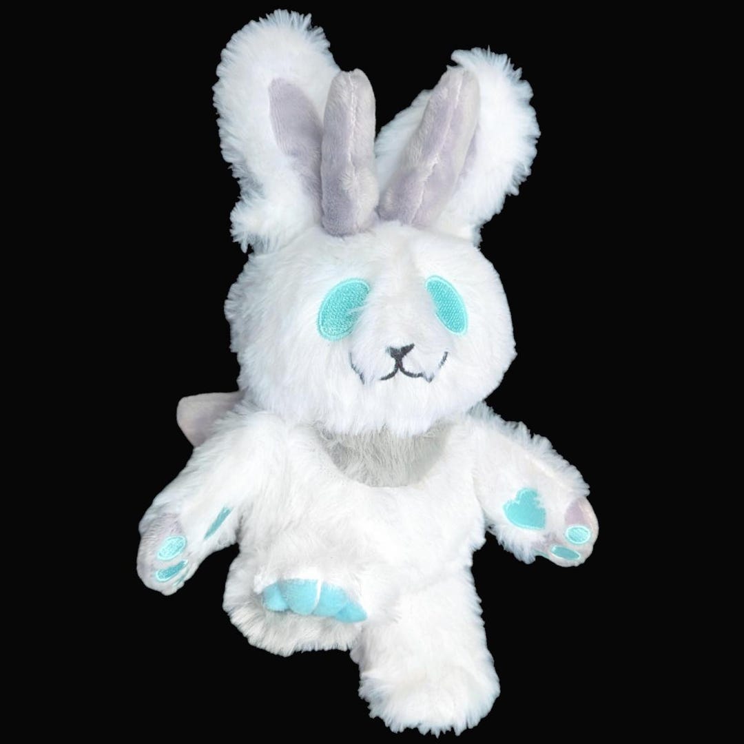 Wolpertinger Plush: German Folklore Bunny, Cryptid Plush (7 In) - Etsy