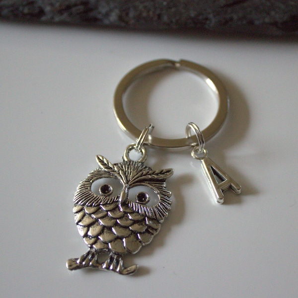 Owl Keychain - Etsy