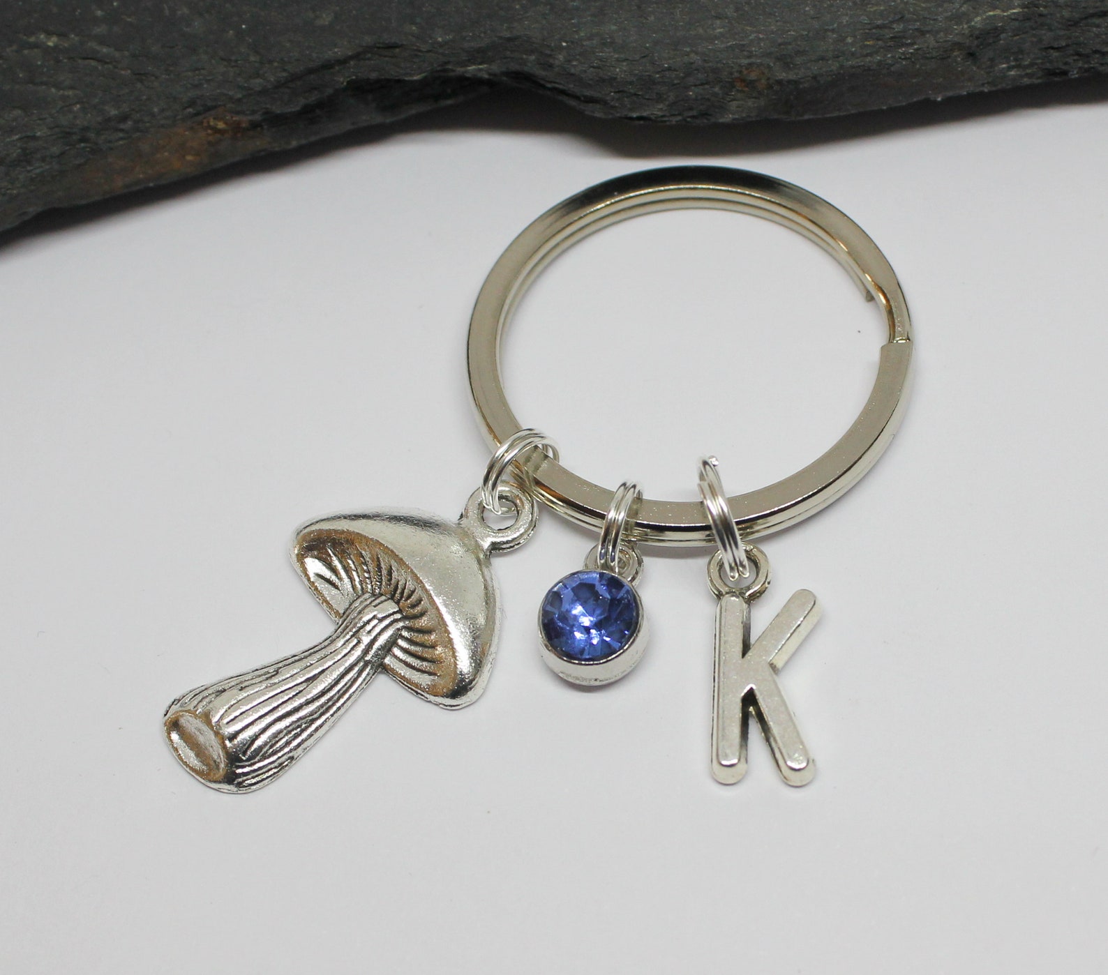 Llavero de setas llavero de setas personalizado llavero | Etsy