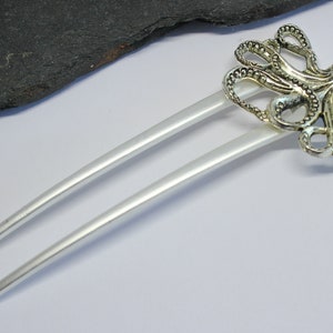 Octopus Hair Fork, Octopus Bun Fork, Octopus Hair Accessory, Sea ...