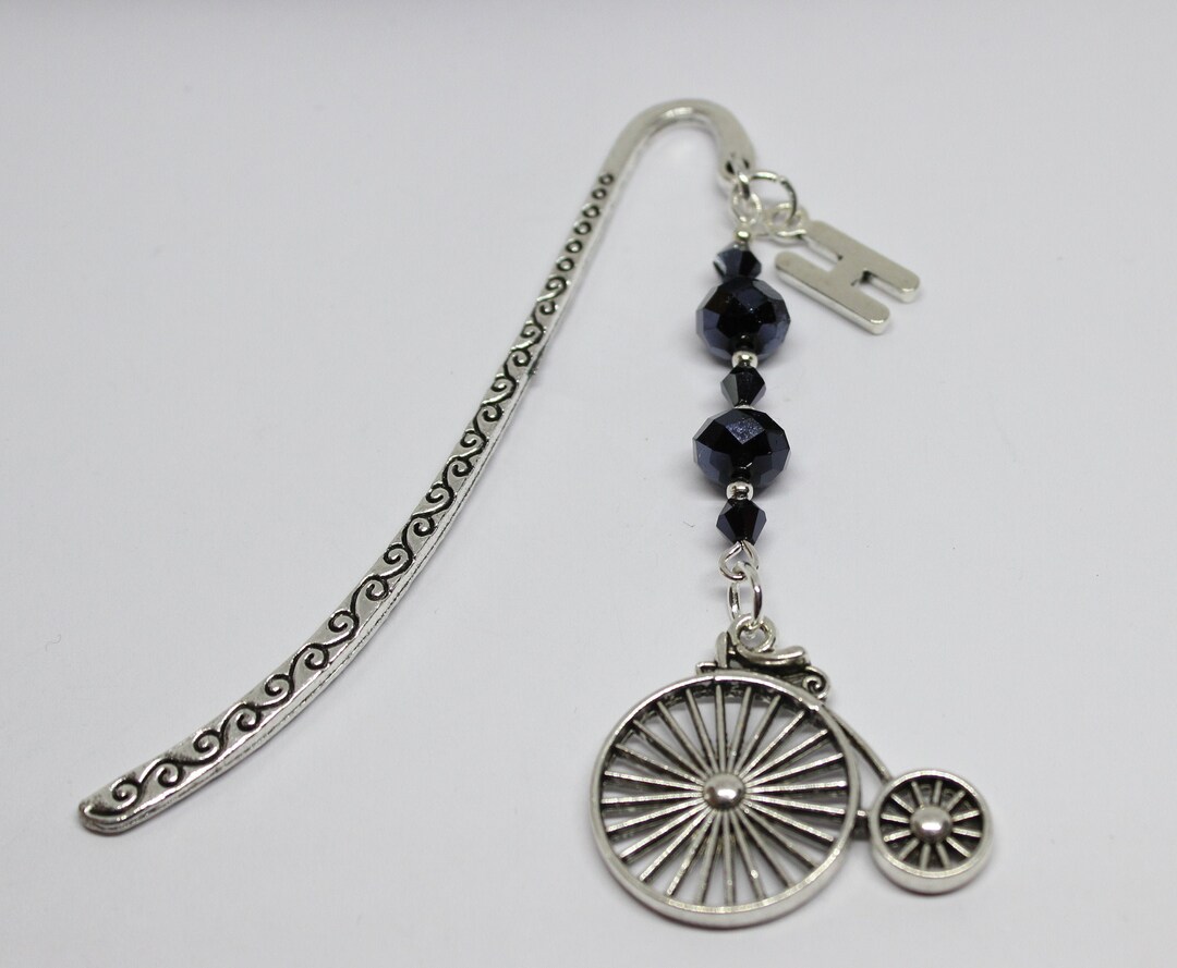 Penny Farthing Bookmark, Book Lover Gift, Bike Cyclist Bookmark Gift ...