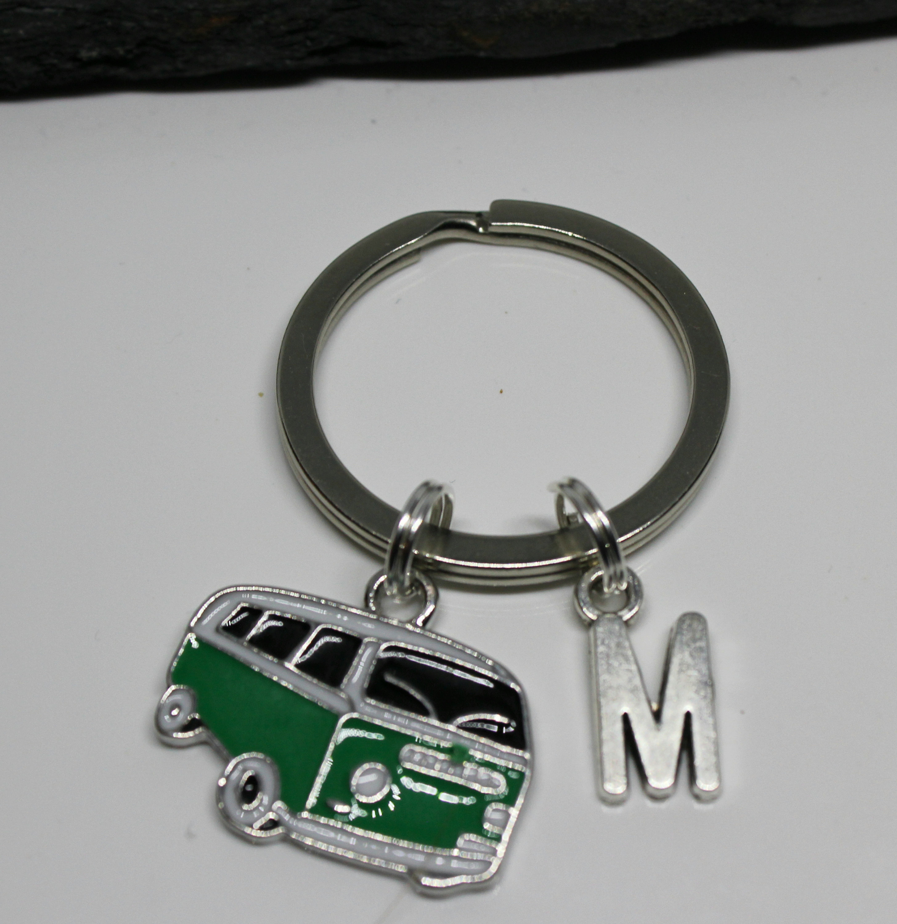 Green Campervan Keyring VW Campervan Keyring Personalised | Etsy UK